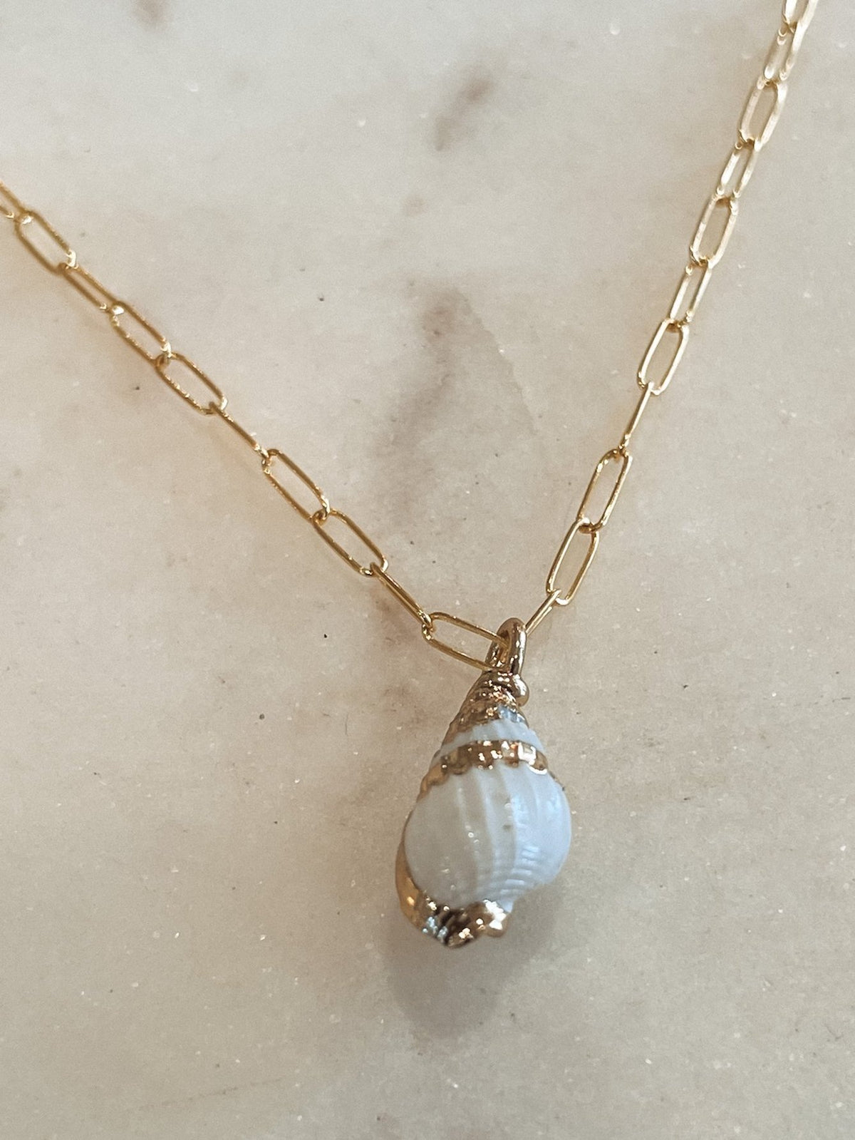 Bliss Cone Shell Necklace– The Cove Collection